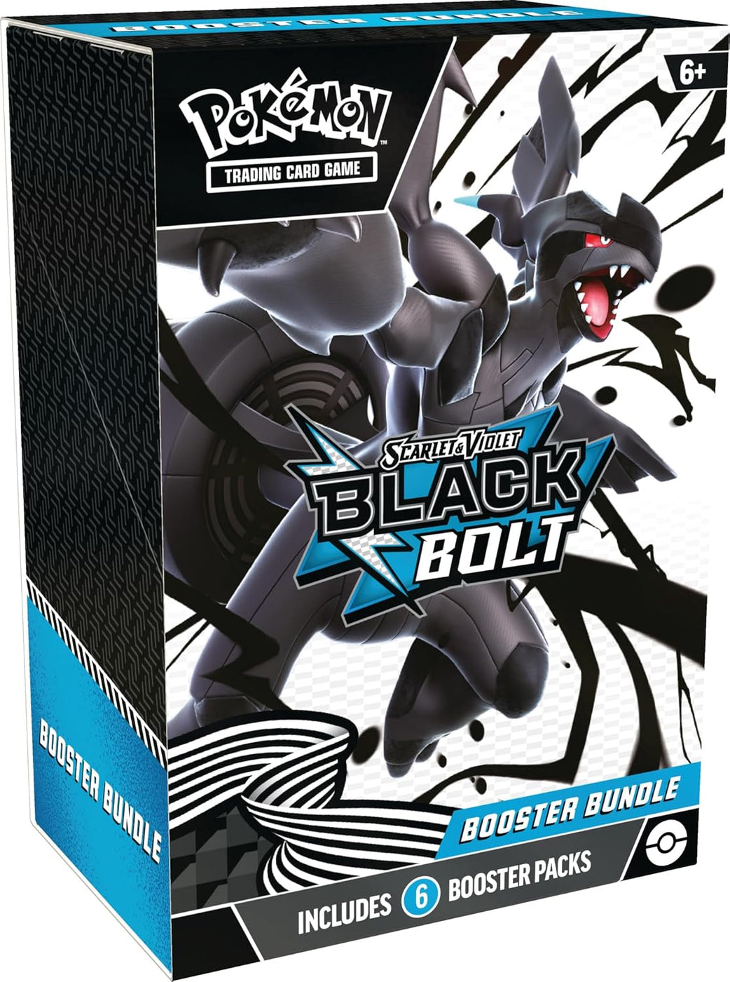 Pokemon TCG Scarlet & Violet Black Bolt Booster Bundle (6 Booster Pack ...