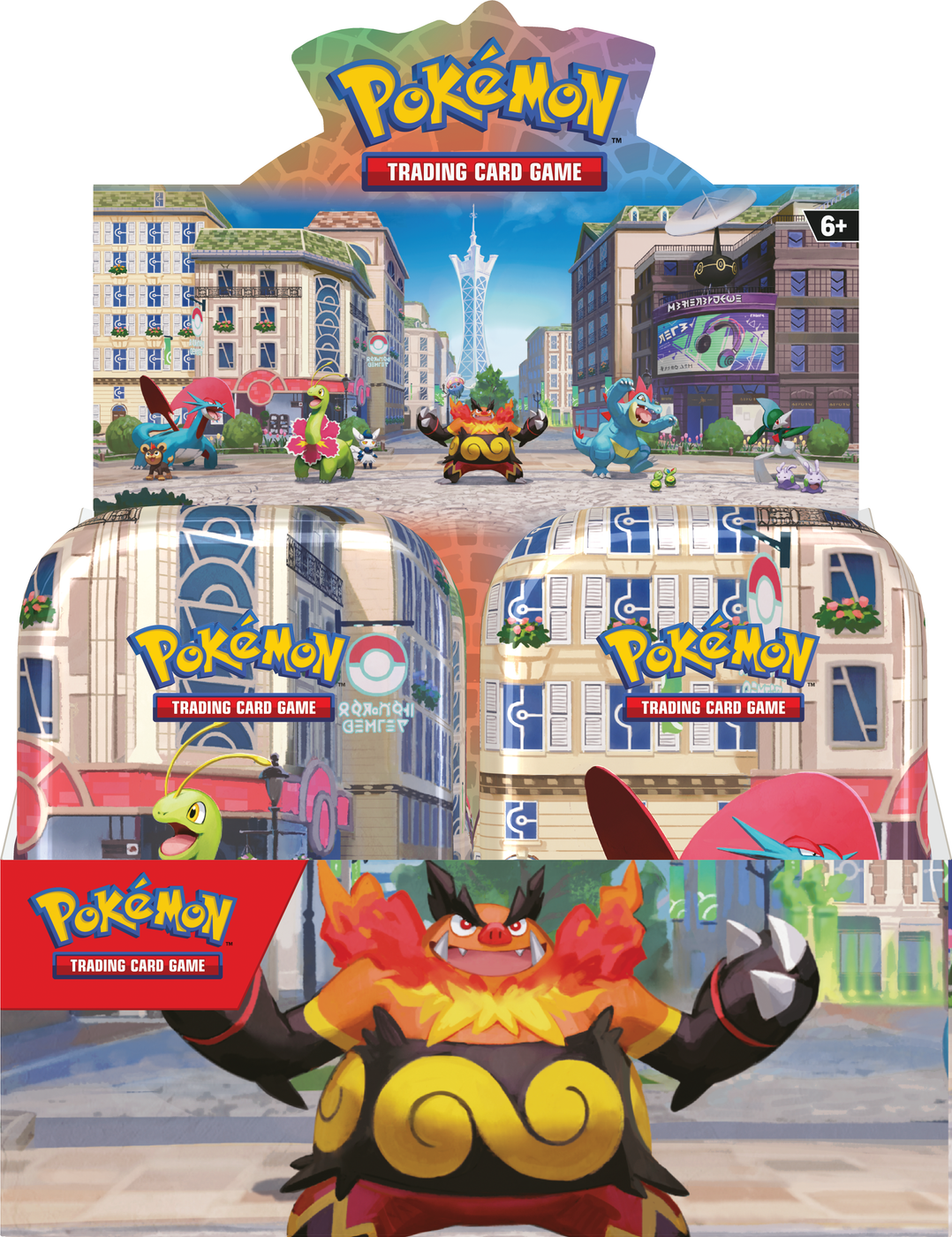 Pokemon TCG Lumiose City - Mini Tins Assorted Display - CDU (10 ...