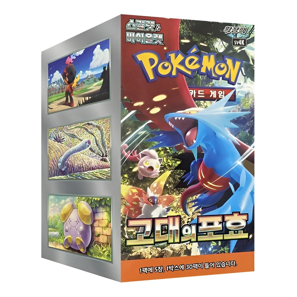 Pokemon TCG Ancient Roar SV4K Korean Booster Box — Titan Cards Ltd