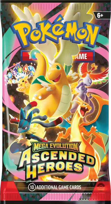 Pokemon TCG Mega Evolution Ascended Heroes Booster Pack — Titan Cards Ltd