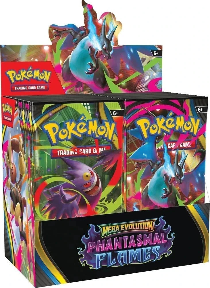 Pokemon TCG Mega Evolution Phantasmal Flames Booster Box — Titan Cards Ltd