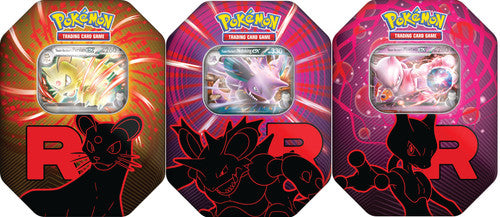Team Rocket Tin - Bundle of All 3 (Team Rocket's Nidoking, Team Rocket ...