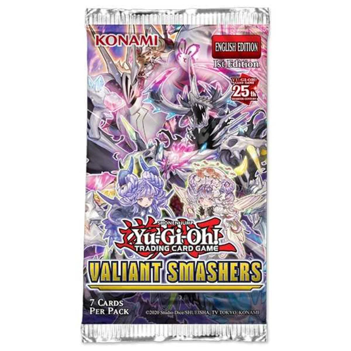 Yu-Gi-Oh! Valiant Smashers Booster Pack | 7 Cards — Titan Cards Ltd