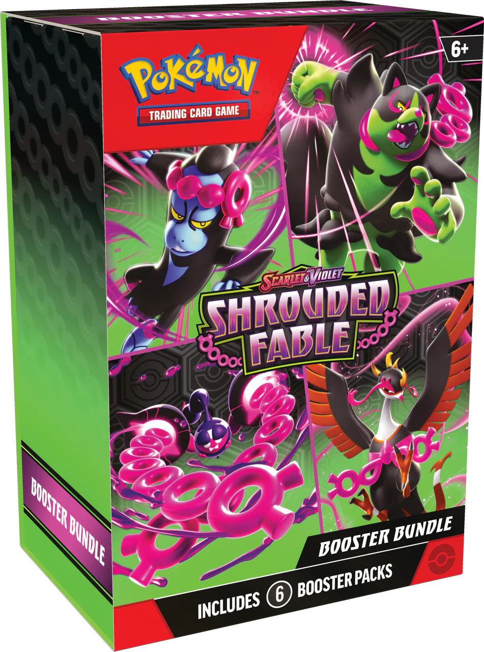 Pokemon TCG: Scarlet & Violet Shrouded Fable Booster Bundle (6 Booster ...