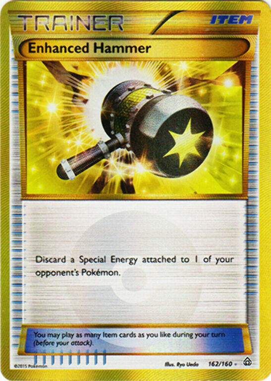 Enhanced Hammer 162/160 Secret Rare Pokemon Card (XY Primal Clash ...