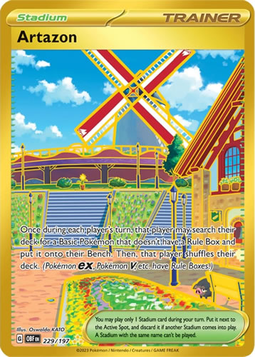 Artazon 229/197 Hyper Rare Pokemon Card (SV Obsidian Flames) — Titan ...