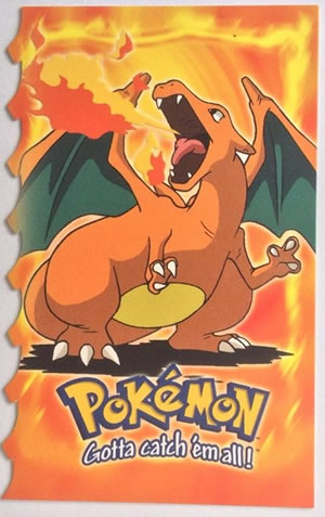 Charizard 6 Die Cut Embossed First Movie Card by Topps — Titan Cards Ltd