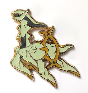 Pokemon Official Pin Badge - Arceus — Titan Cards Ltd