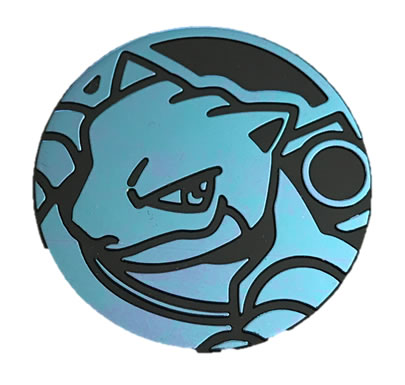 Official Pokemon Coin - Blastoise Blue Coin — Titan Cards Ltd