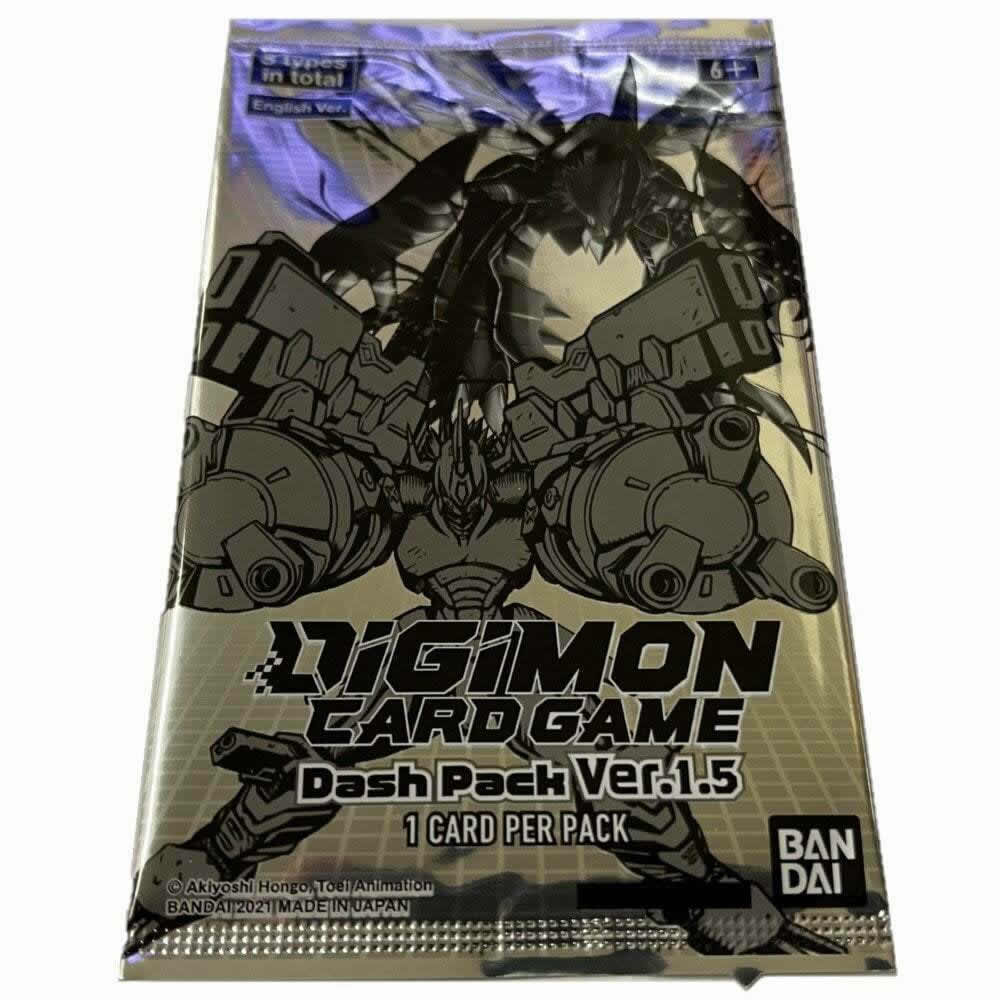 Digimon TCG Dash Pack Ver 1.5 (1 card per pack) — Titan Cards Ltd