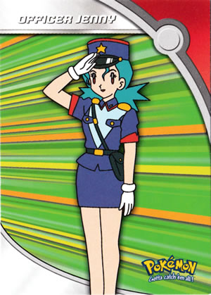 Officer Jenny HV17 Heroes & Villains Topps Series 3 Pokemon Card ...