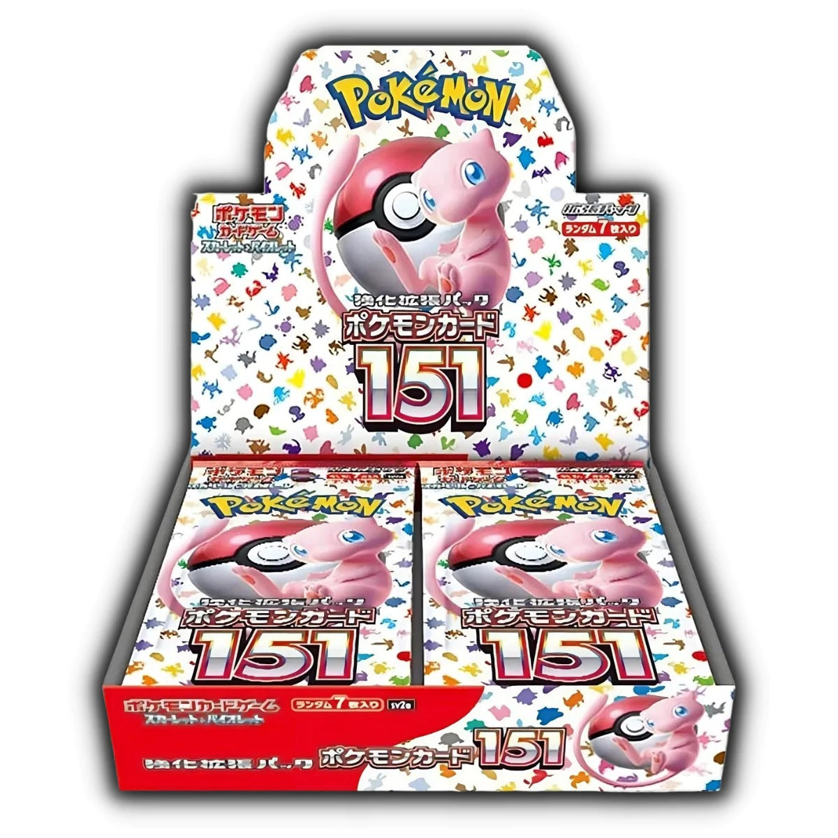 Pokemon TCG Scarlet & Violet 151 Japanese Booster Box (20 Packs ...