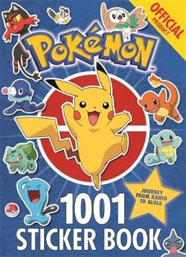 The Official Pokemon Sticker Book w/ 1001 Stickers! — Titan Cards Ltd