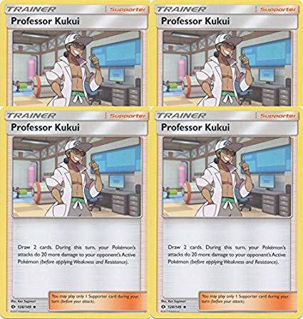 Professor Kukui 128/149 Trainer Card Playset (Sun & Moon) — Titan Cards Ltd