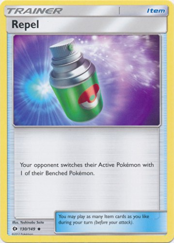 Repel 130/149 Trainer Card Playset x4 Cards (Sun & Moon) — Titan Cards Ltd