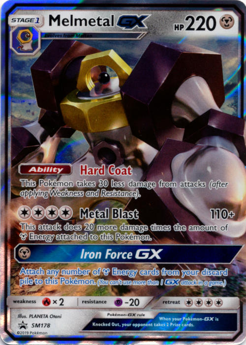 Melmetal GX SM178 JUMBO OVERSIZED Pokemon Promo Card — Titan Cards Ltd