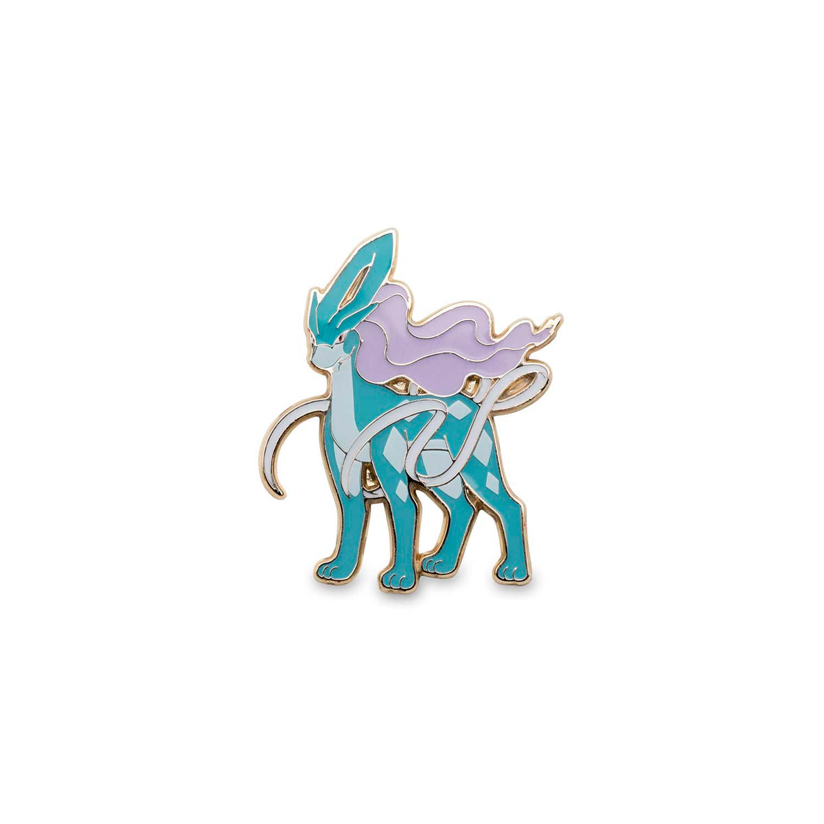 Pokemon Official Pin Badge - Suicune — Titan Cards Ltd