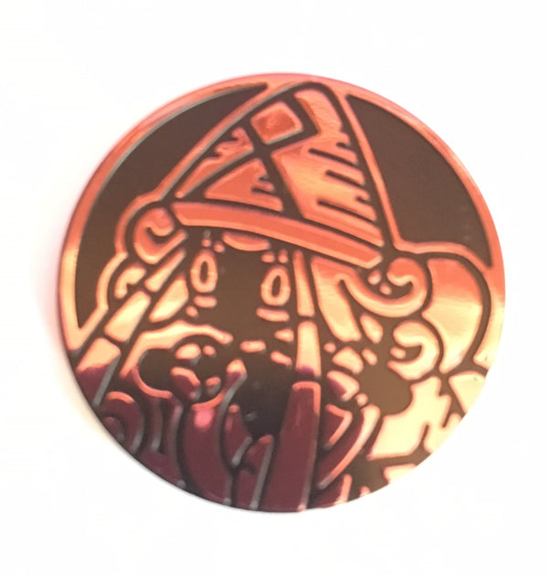 Official Pokemon Flipping Coin - Tapu Lele Pink Coin — Titan Cards Ltd
